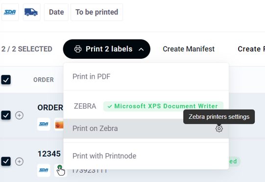 How to print your Shipping Labels in ZPL